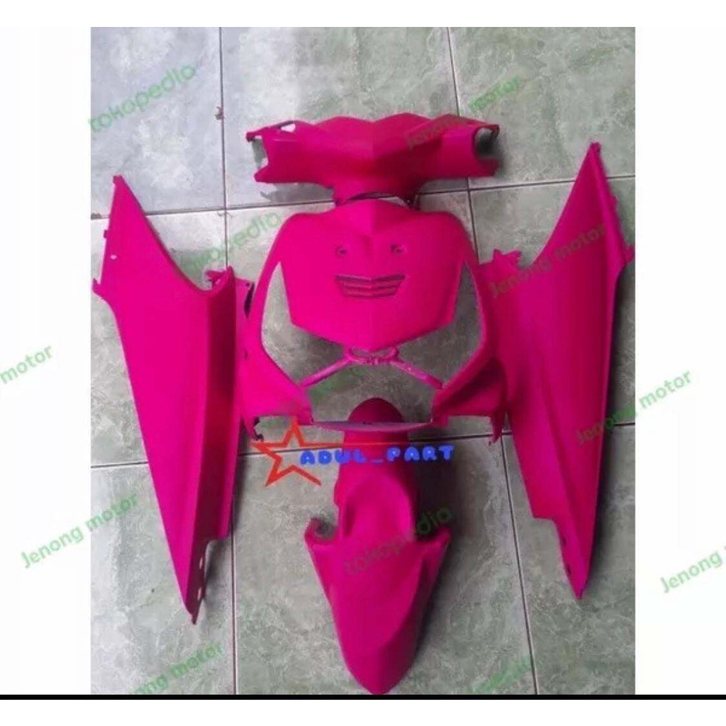 Jual Full Body Alus Honda Beat Karbu Lama 2008 - 2012 Warna Pink Candy ...