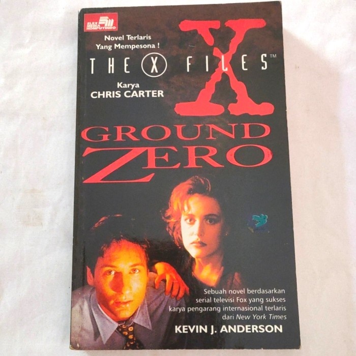 Jual novel misteri the X files ground zero Chris Carter baik ori ...