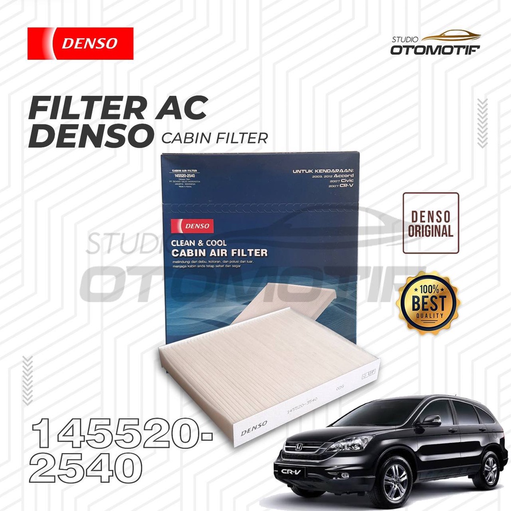 Jual FILTER KABIN AC CRV GEN 3 GEN 4 2007-2016 DENSO 2540 ORIGINAL ...