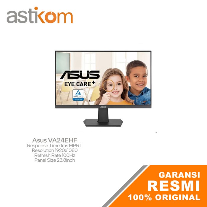 Jual LED Monitor 23.8" Asus VA24EHF 1080p FHD IPS 100Hz 1ms HDMI ...
