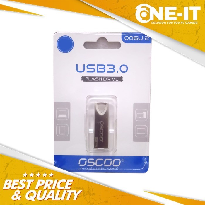 Jual FLASHDISK OSCOO 64GB USB 3.0 USB FLASH DRIVE DISK | Shopee Indonesia
