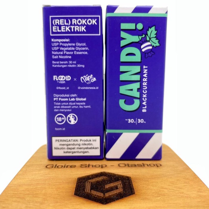 Jual SALT - Foom CANDY BLACKCURRANT 30ml Liquid Pods Friendly Series ...