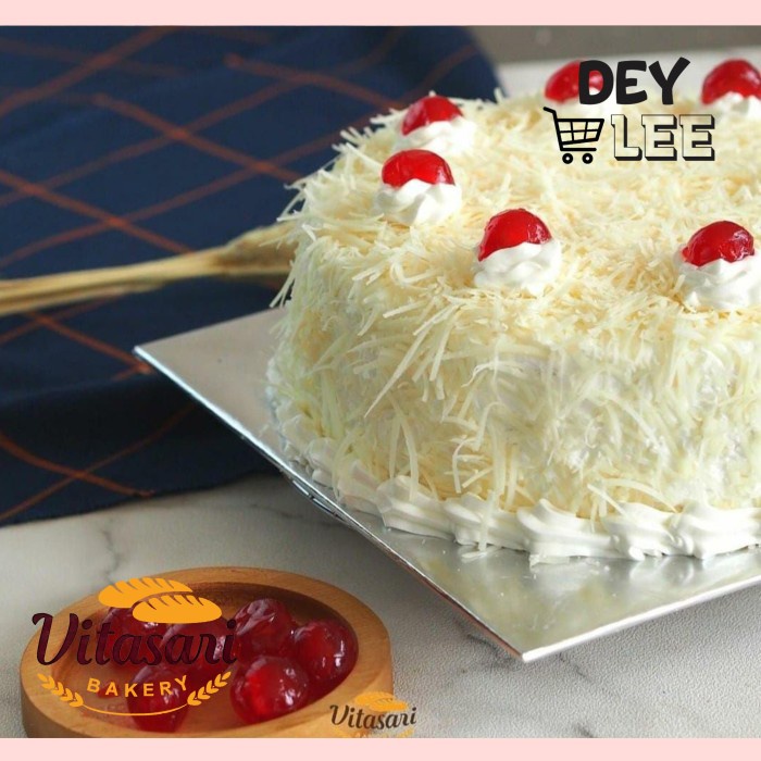 Jual VITASARI Tart Keju Bulat ALL VARIANT Birthday Cake Kue Ulang Tahun ...