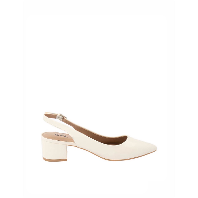 Jual Payless Fioni Womens Sling Back Heels - White_04 | Shopee Indonesia