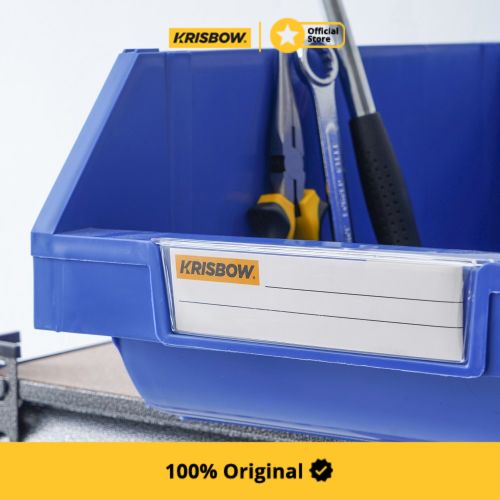 Jual Krisbow Kotak Storage Perkakas Plastik 30X45X17.7 cm - Biru ...