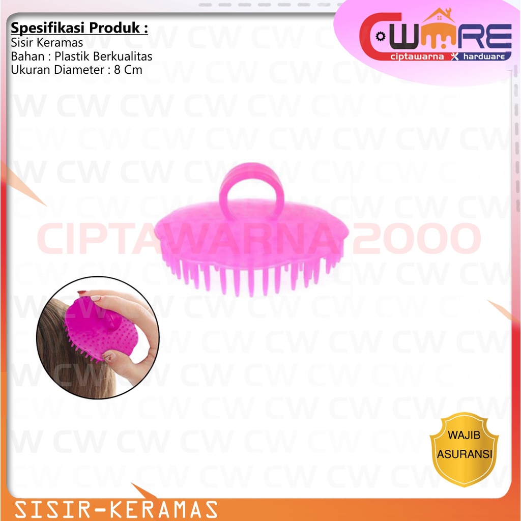 Jual Sisir Keramas - Sisir Mandi - Sisir Cuci Rambut Sikat Pembersih ...
