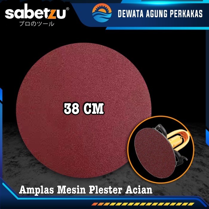 Jual Amplas Mesin Plester Acian Tembok Lantai Dinding Sabetzu | Shopee ...