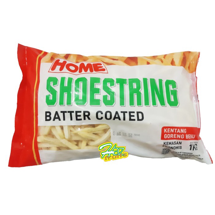 Jual Kentang Home Shoestring Batter Coated 1Kg | Shopee Indonesia