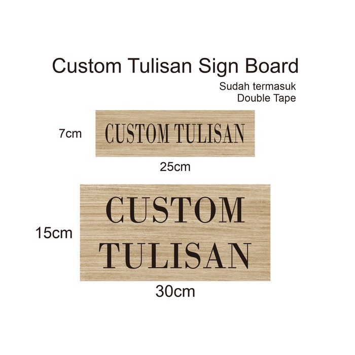 Jual Custom Sign Board Wooden Japanese - Costum Signboard WTC | Shopee ...