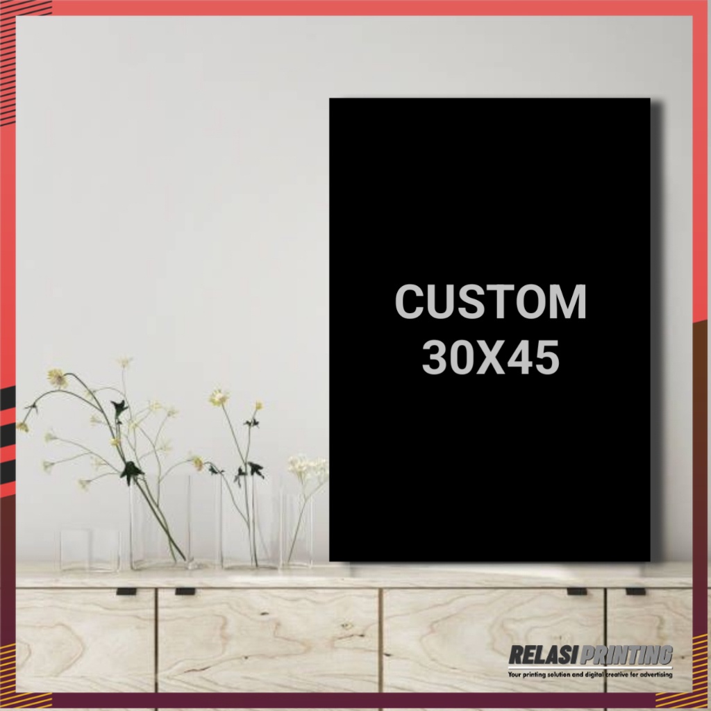 Jual CUSTOM FOTO FRAME KAYU [30X45] CUSTOM FOTO DESIGN SUKA SUKA ...