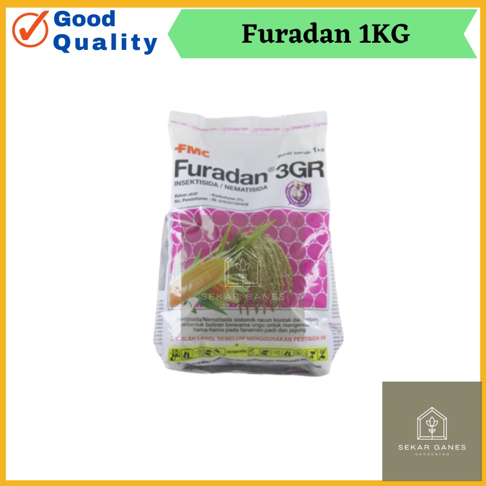 Jual Pupuk Furadan 3GR Insektisida Nematisida Pengendali Hama Tanaman ...