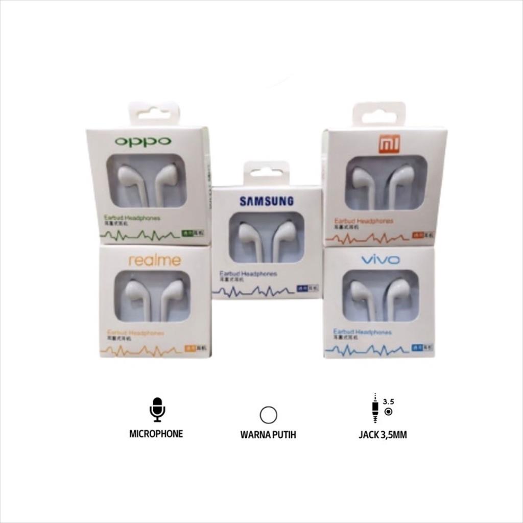 Jual CLAIYDREAM HEADSET MH133 - HEADSET ALL TIPE EARPHONE WARNA PUTIH ...