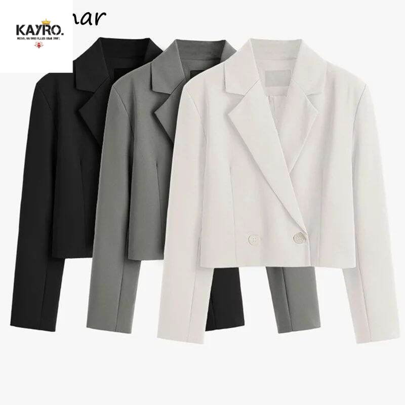 Jual jaket blazer wanita terbaru blazer lengan panjang wanita jaket ...