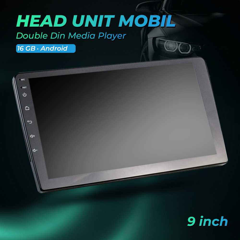 Jual Head Unit Mobil Double Din Media Player WiFi Radio Amplifier GPS ...