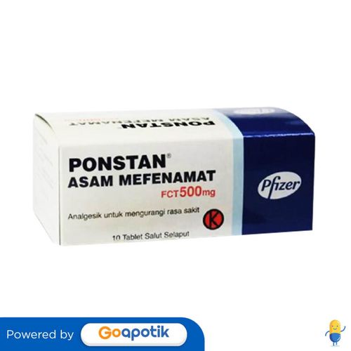 Jual PONSTAN 500 MG BOX 100 TABLET | Shopee Indonesia