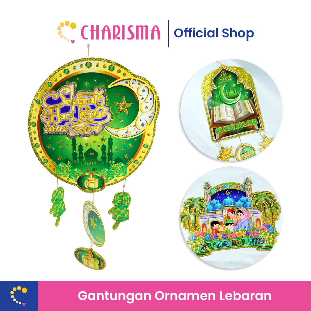Jual Charisma Gantungan Dekorasi Ramadhan - Ornament Lebaran Idul Fitri ...