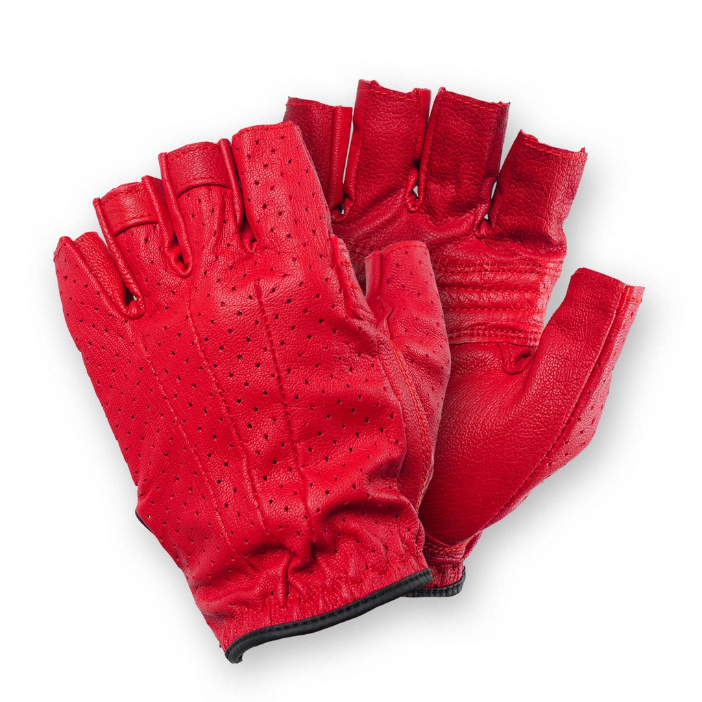 Jual Howard Smith HSG-002 Half Finger Gloves - Red | Shopee Indonesia