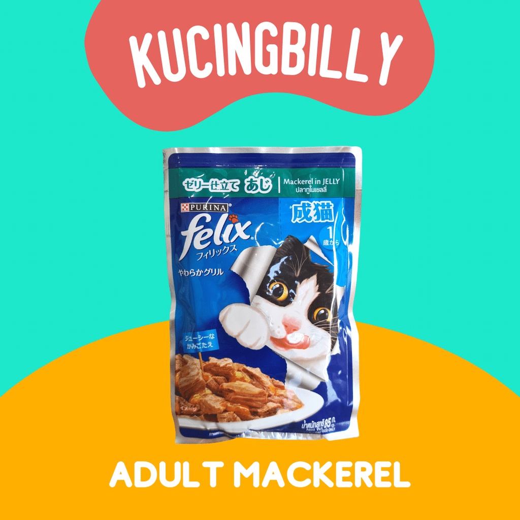 Jual Toko Semar | Makanan Kucing Felix cat wet pouch 85gr | Felix ...