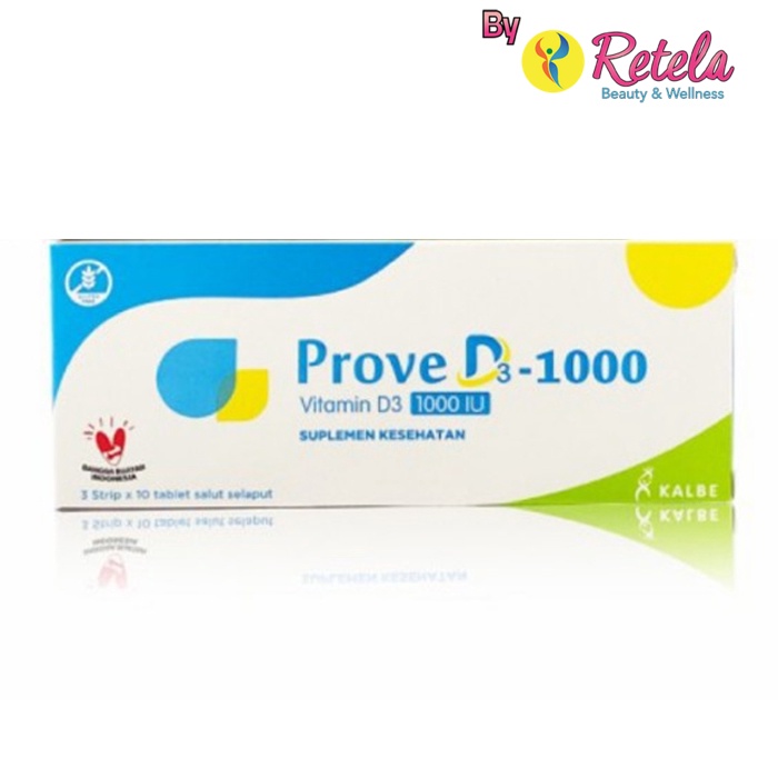 Jual Prove D3-1000iu 1 Strip / Suplemen Kesehatan / Vitamin D | Shopee ...