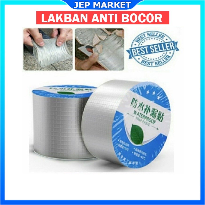 Jual Lakban Alumunium Foil Anti Bocor Anti Air Foil Butyl Super ...