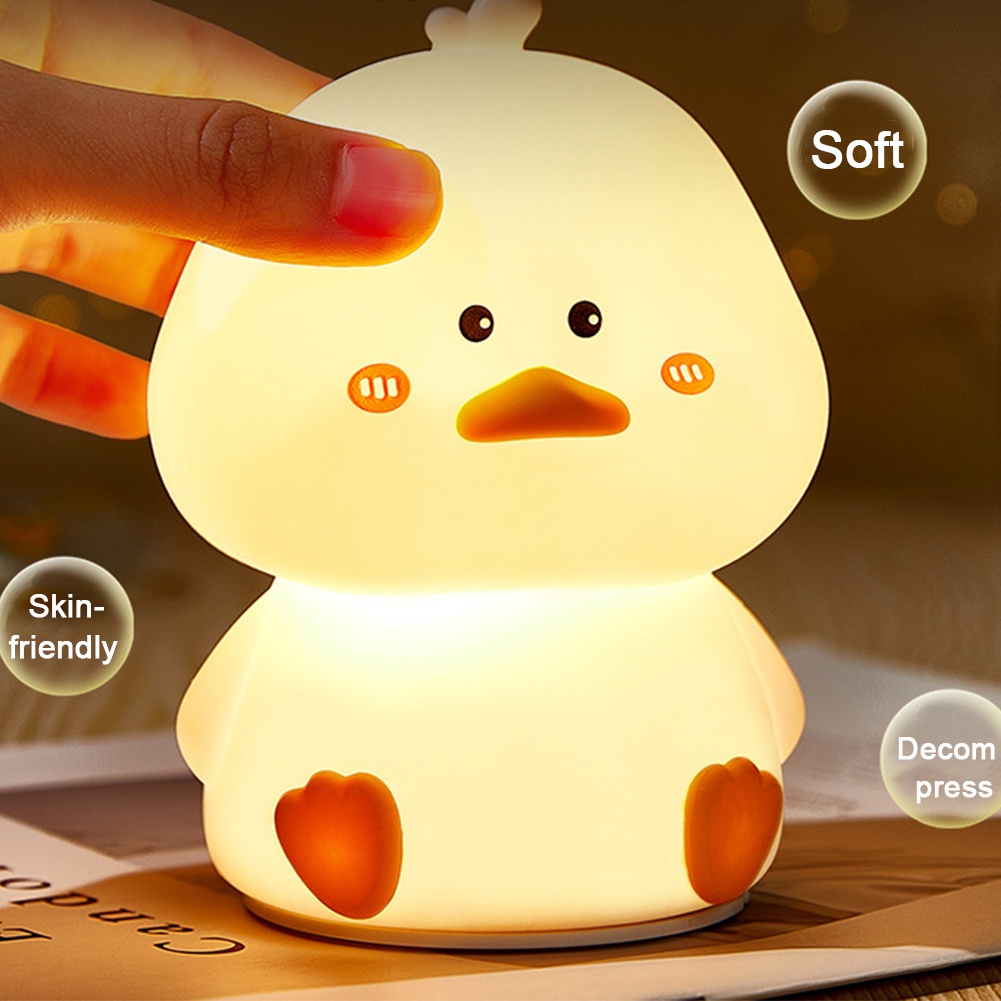 Jual Bebek Kecil Home Lampu Tidur Touch Warna Warni Lampu Tidur Bentuk Original Dimmer Kado