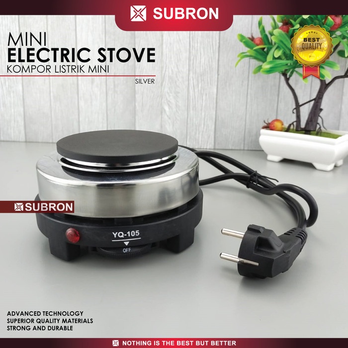 Jual SUBRON Kompor Listrik Mini Elektrik Moka Pot Teko 500W Electric ...