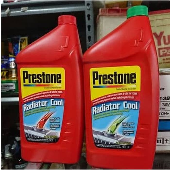 Jual AIR RADIATOR MOBIL-MOTOR / RADIATOR COOLANT HIJAU PRESTONE - 1 ...