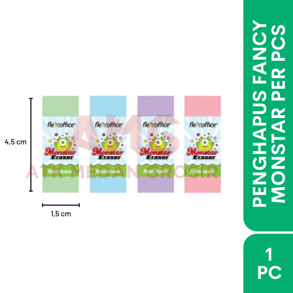 Jual PENGHAPUS FANCY MONSTAR PER SATUAN UKURAN BESAR WARNA WARNI ...