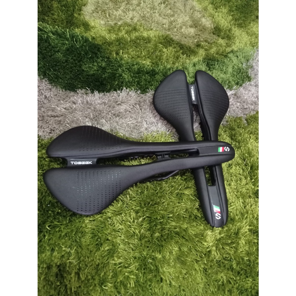 Jual SADDLE TOSEEK LEATHER ULTRALIGHT SADDLE SEPEDA | Shopee Indonesia