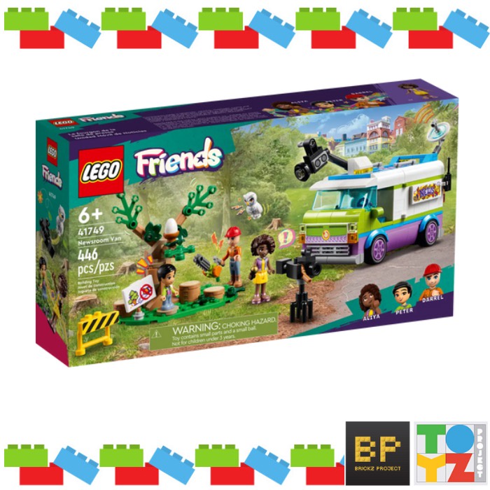 Jual Lego 41749 Friends - Newsroom Van - Original | Shopee Indonesia