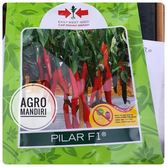 Jual Benih Bibit Cabai / Cabe Besar PILAR F1 isi 1500 butir Cap Panah ...