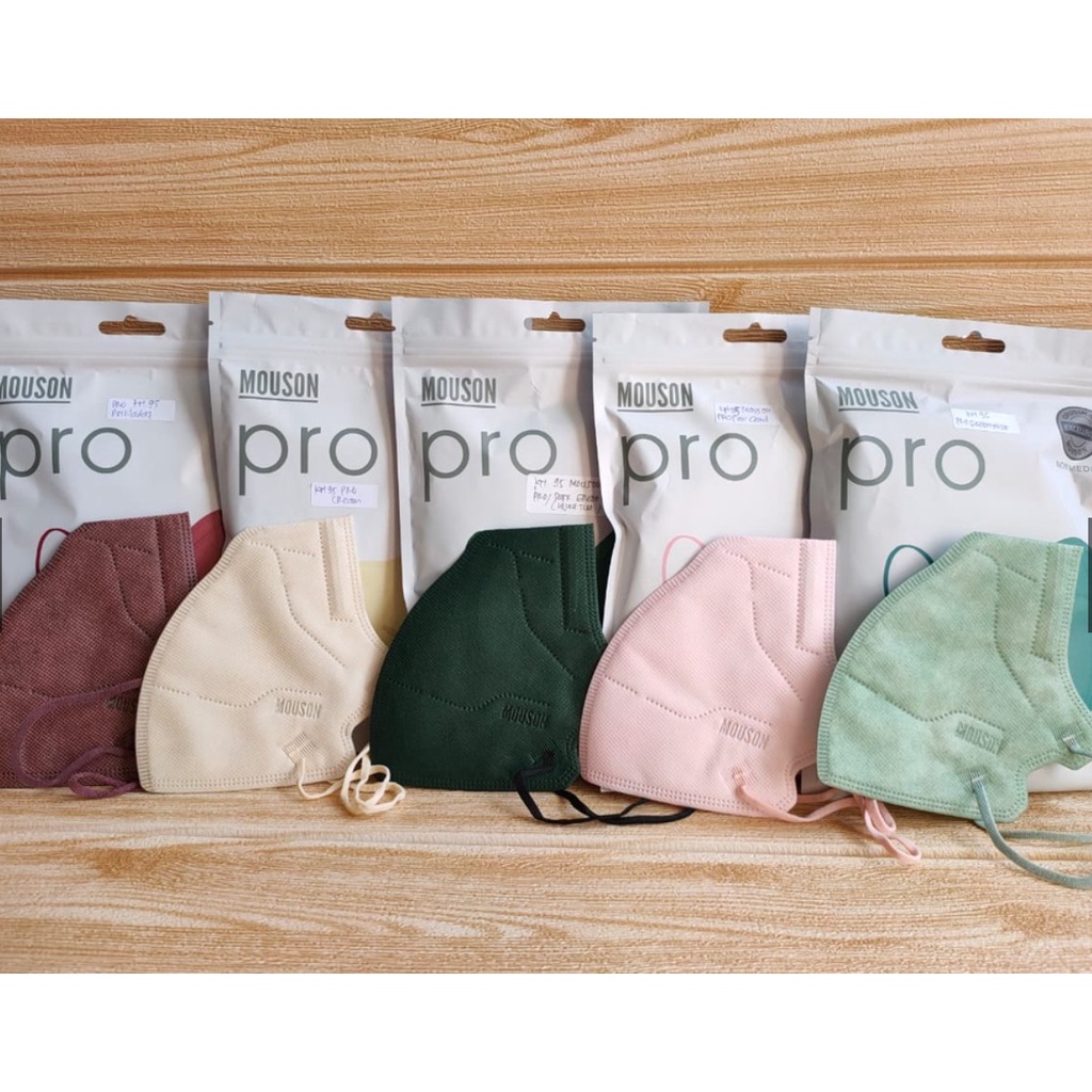 Jual Masker KN95 MOUSON PRO 5 PLY ISI 10 PCS | Shopee Indonesia
