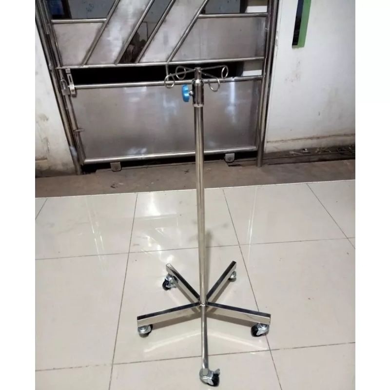 Jual Tiang Infus Kaki 5 Stainless| Infus Medical Rumah Sakit - RAMAWI ...