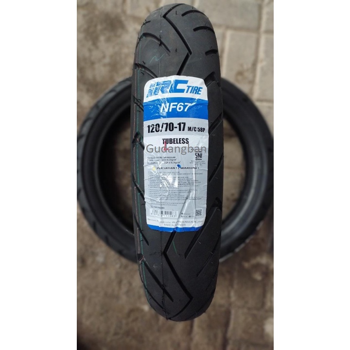 Jual IRC NF67 120 70 17 Tubeless FREE PENTIL Ban luar motor bebek Satria Revo Supra CBR | Shopee ...