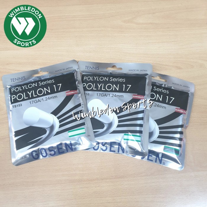 Jual Senar Tenis Gosen POLYLON JAPAN / Senar Gosen POLYLON Special ...