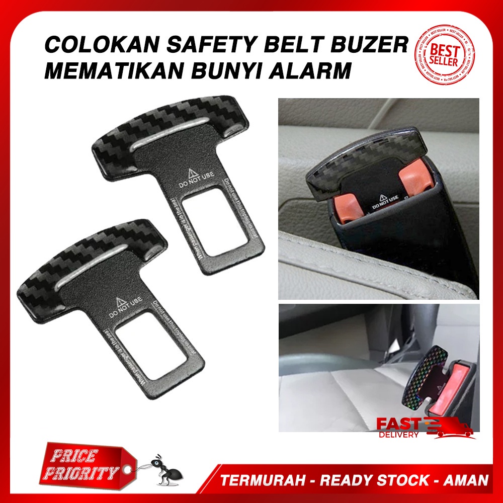 Jual Colokan Safety Belt CARBON / Colokan Mematikan bunyi Sabuk ...