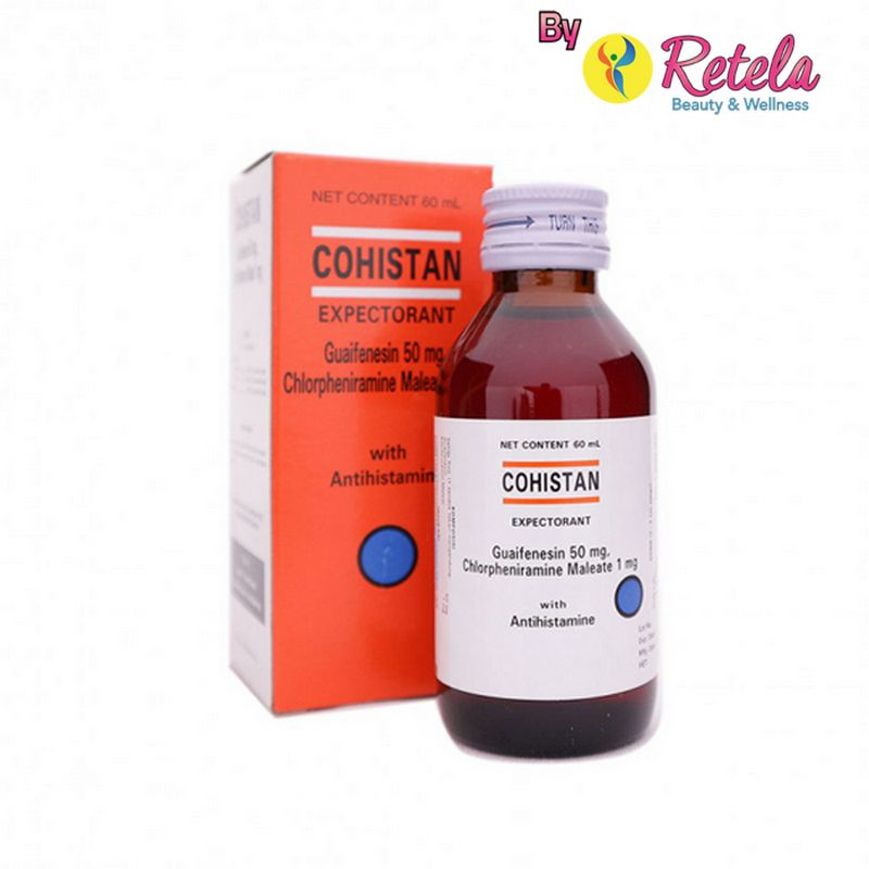 Jual COHISTAN EXPECTORANT SYRUP 60ML | Shopee Indonesia