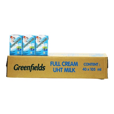 Jual Greenfields Susu UHT Full Cream 40 x 105 ml | Shopee Indonesia