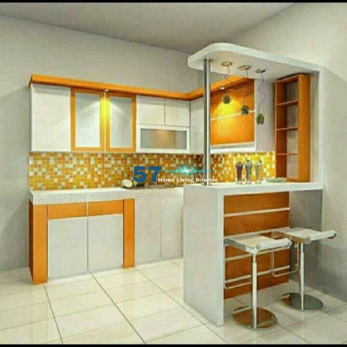 Jual Dapur Sehat Minimalis Kitchen Set Bahan Multiplek HPL Free Desain ...