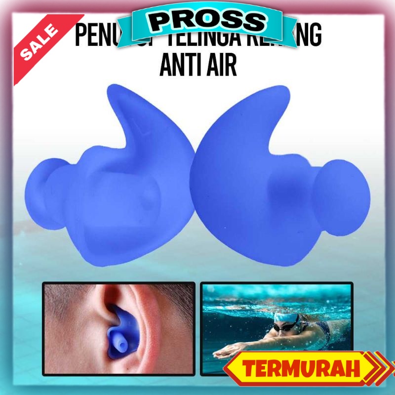 Jual Penutup Telinga Ear Plug Renang Anti Air Sepasang | Shopee Indonesia