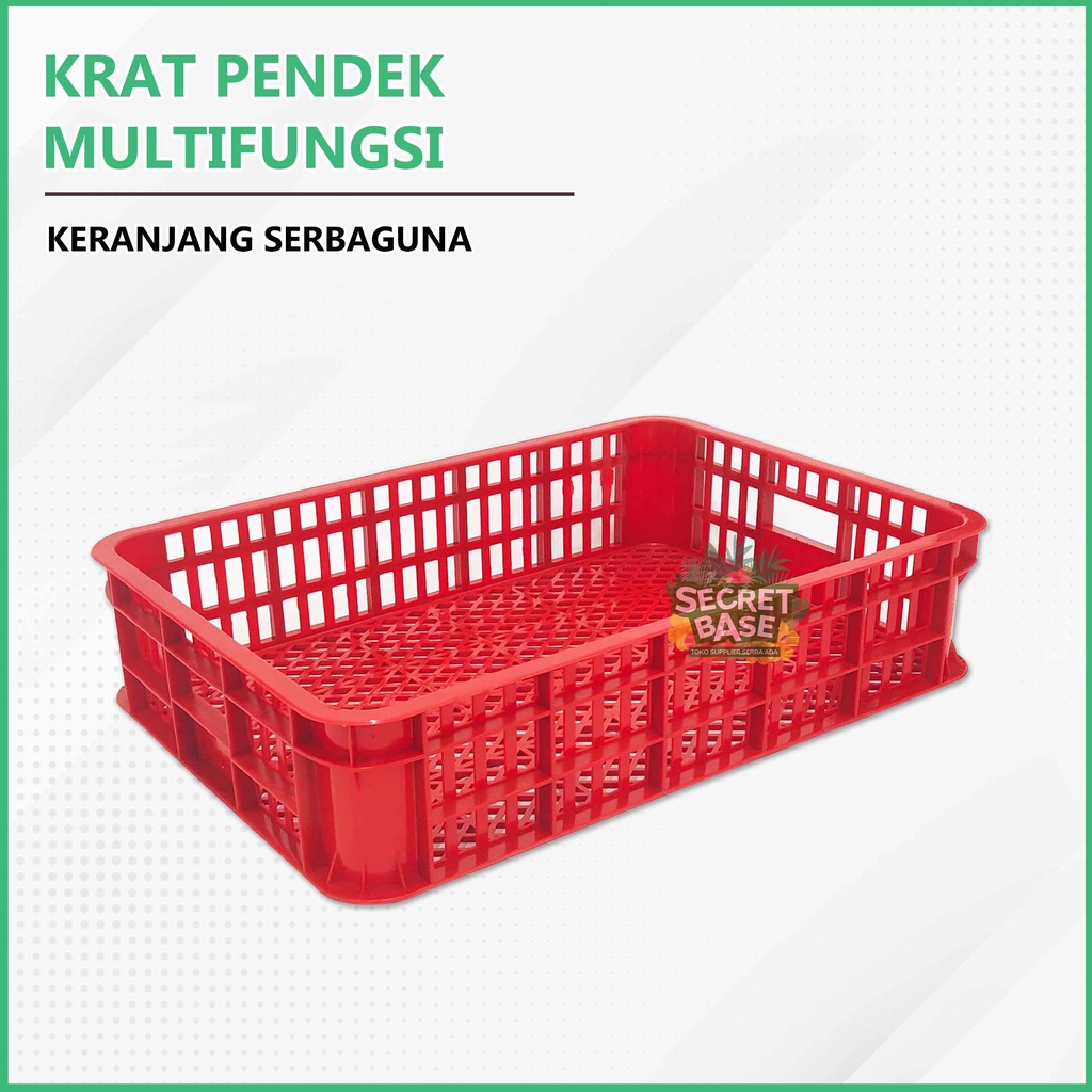 Jual KRAT PENDEK - Keranjang Serbaguna / Keranjang Roti / Keranjang ...