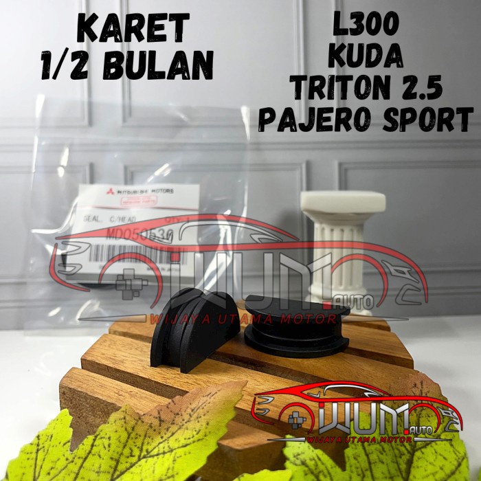 Jual KARET SEAL SETENGAH BULAN L300 KUDA TRITON 2.5 PAJERO SPORT ...