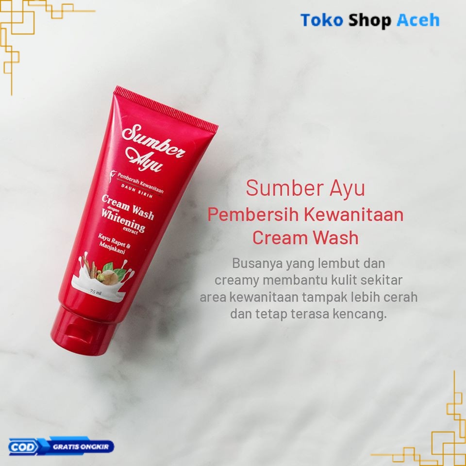 Jual {S.A} Sumber Ayu Cream Wash 40ml | Shopee Indonesia