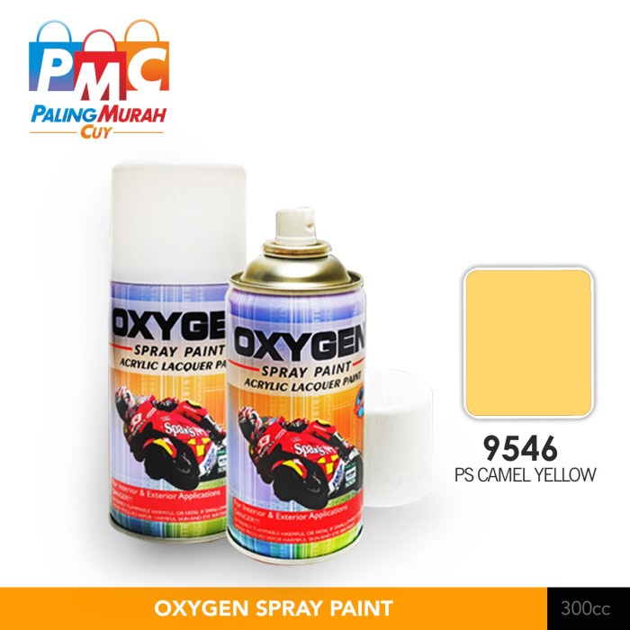 Jual Cat Semprot / Pylox OXYGEN Acrylic Spray Paint - 9546 PS Camel ...