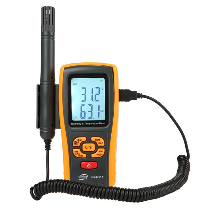 Jual Humidity Temperature Meter Alat Ukur Kelembaban dan Suhu Udara ...