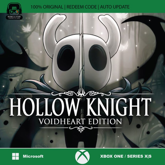 Jual hollow knight Xbox One Series X|S Original Redeem Code Game ...