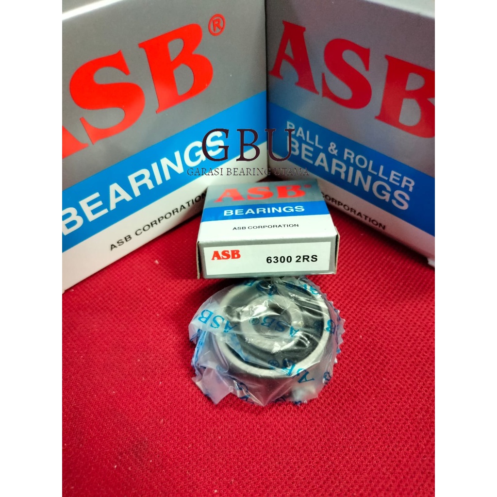 Jual Bearing 6300 2RS ASB ORIGINAL | Shopee Indonesia
