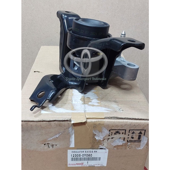 Jual Engine Mounting Kanan Sienta New Yaris Vios Limo ASLI 12305-0Y060 ...
