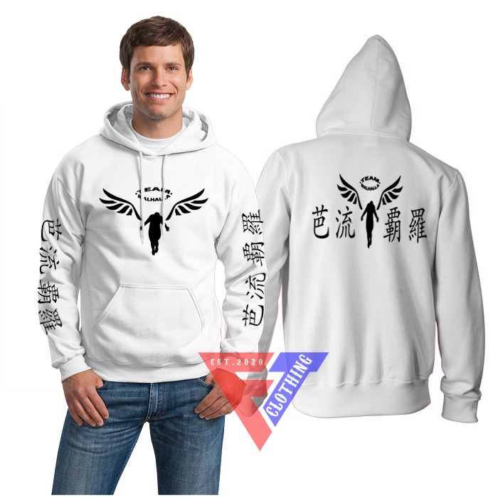 Jual JAKET HOODIE PRIA TOKYO REVENGERS TOKYO MANJI GENG TEAM VALHALLA ...