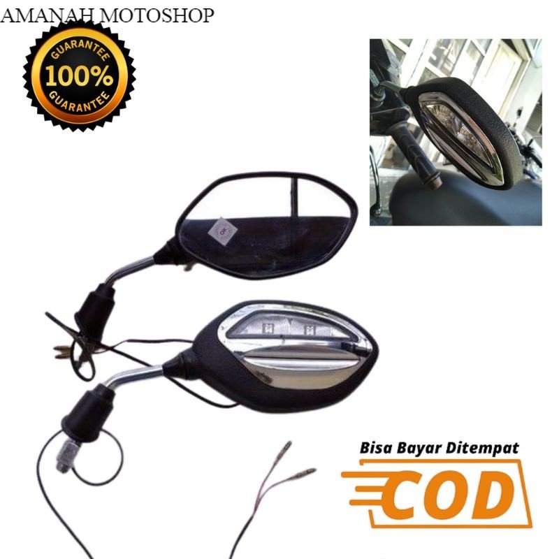 Jual SPION SEIN LED CHROME HONDA VARIO 110/125/150 VARIO 160 BEAT ...